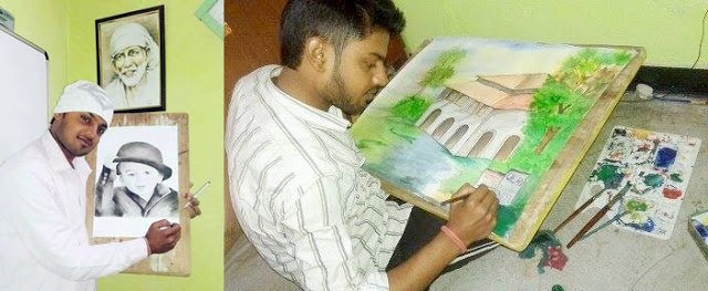 Sketchman Virender Prajpati rocking all the way in the field of Fine ...