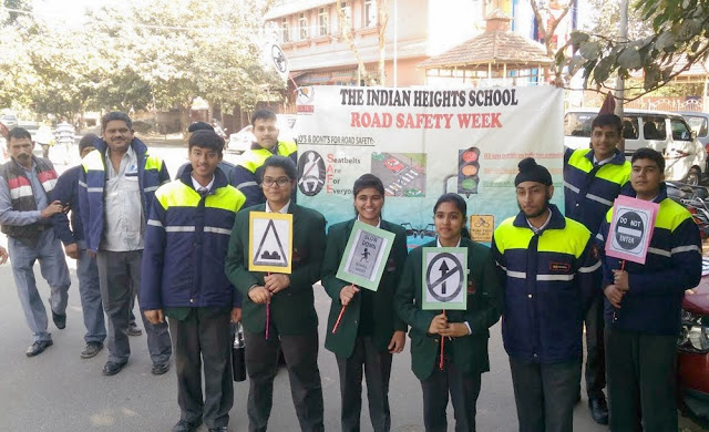 TIHS OBSERVES ROAD SAFETY WEEK - Dwarka Parichay