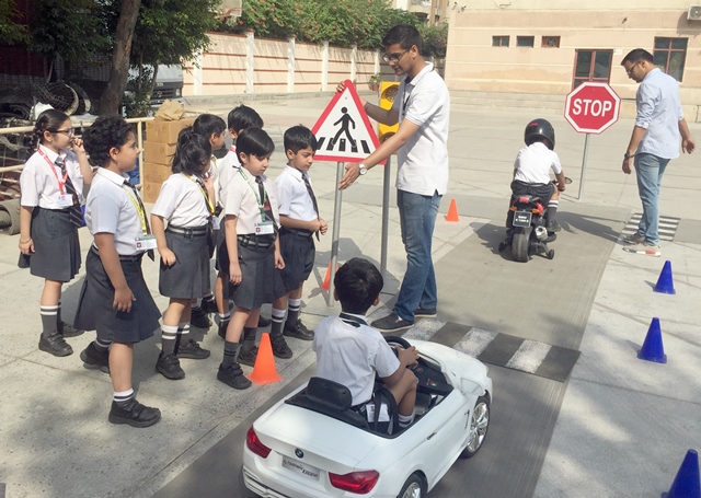 Road Safety Program held at TIHS - Dwarka Parichay