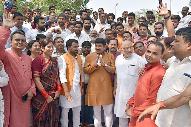Bjp Workers Celebrate The Birthday Of Prime Minister Shri Narendra Modi